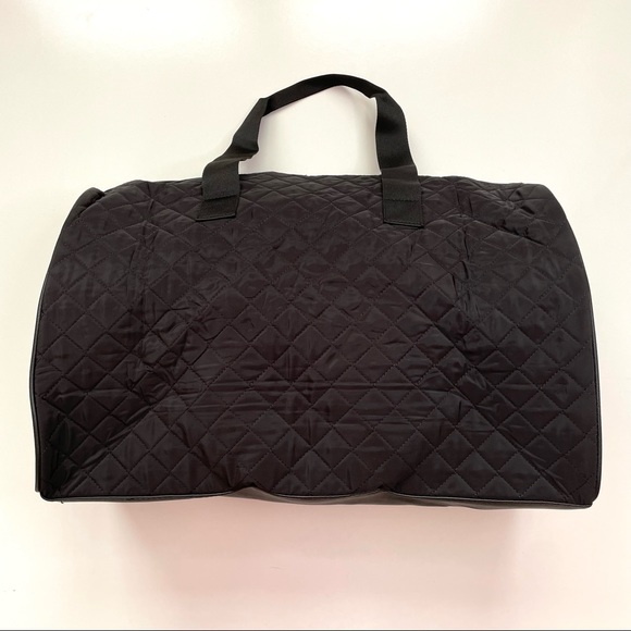 DSW | Bags | Dsw Exclusive Jm Wechter Black Quilted Duffel Weekender ...